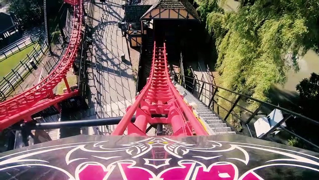 The Bat Roller Coaster (Canada's Wonderland - Vaughan, Ontario ...