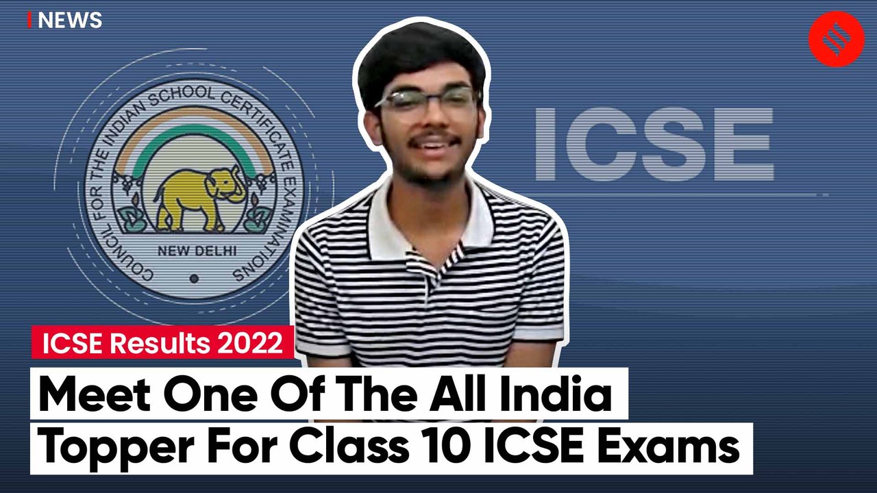 ICSE Toppers 2022: Meet Pushkar Tripathi, Who Secured A Joint Top Spot - video Dailymotion