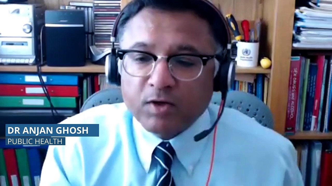 Kent's director of public health, Dr Anjan Ghosh, is concerned about ...