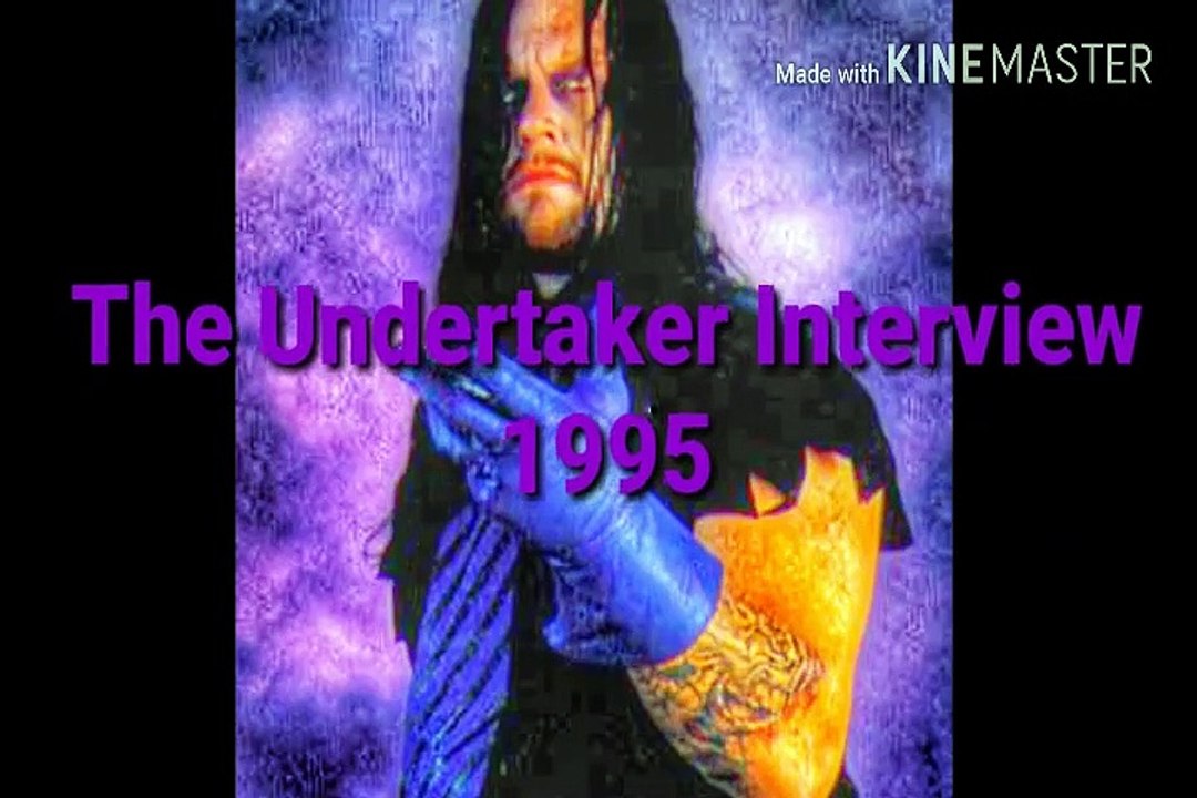 The Undertaker Interview in 1995 - video Dailymotion