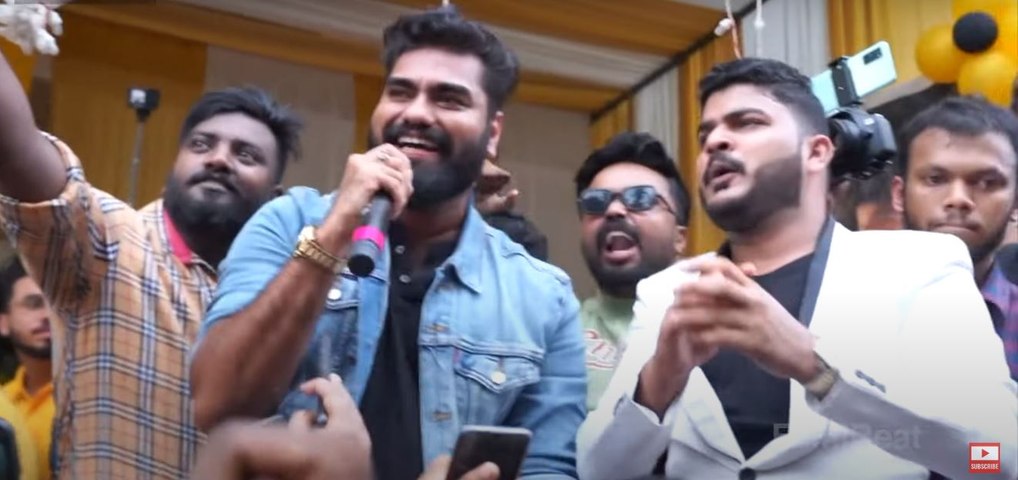 R J Mithun Ramesh Shared a Video with his Wife goes Viral On Social ...