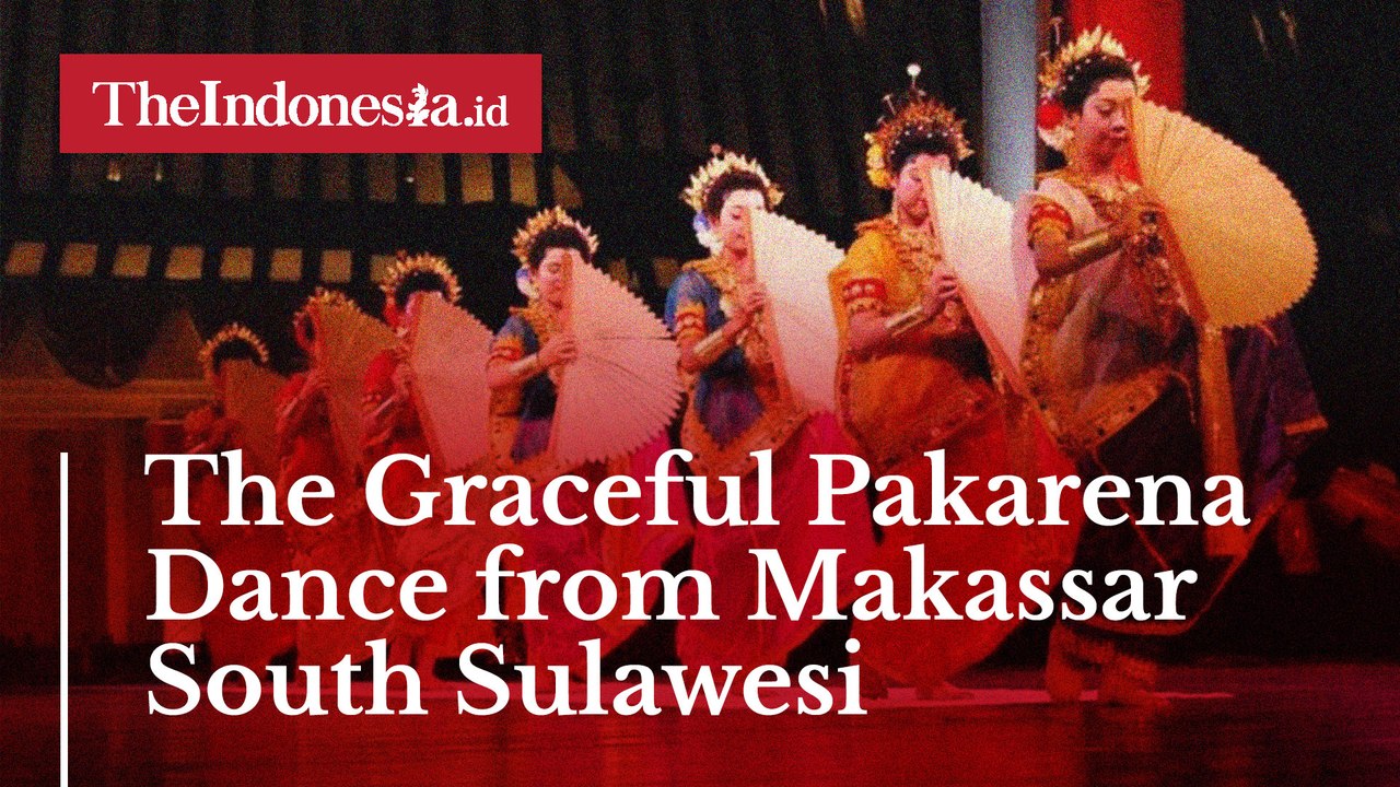 The Graceful Pakarena Dance from Makassar South Sulawesi - Video ...
