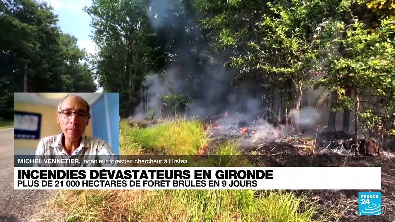 Incendies en France : "on va vers le risque de très grands feux ...
