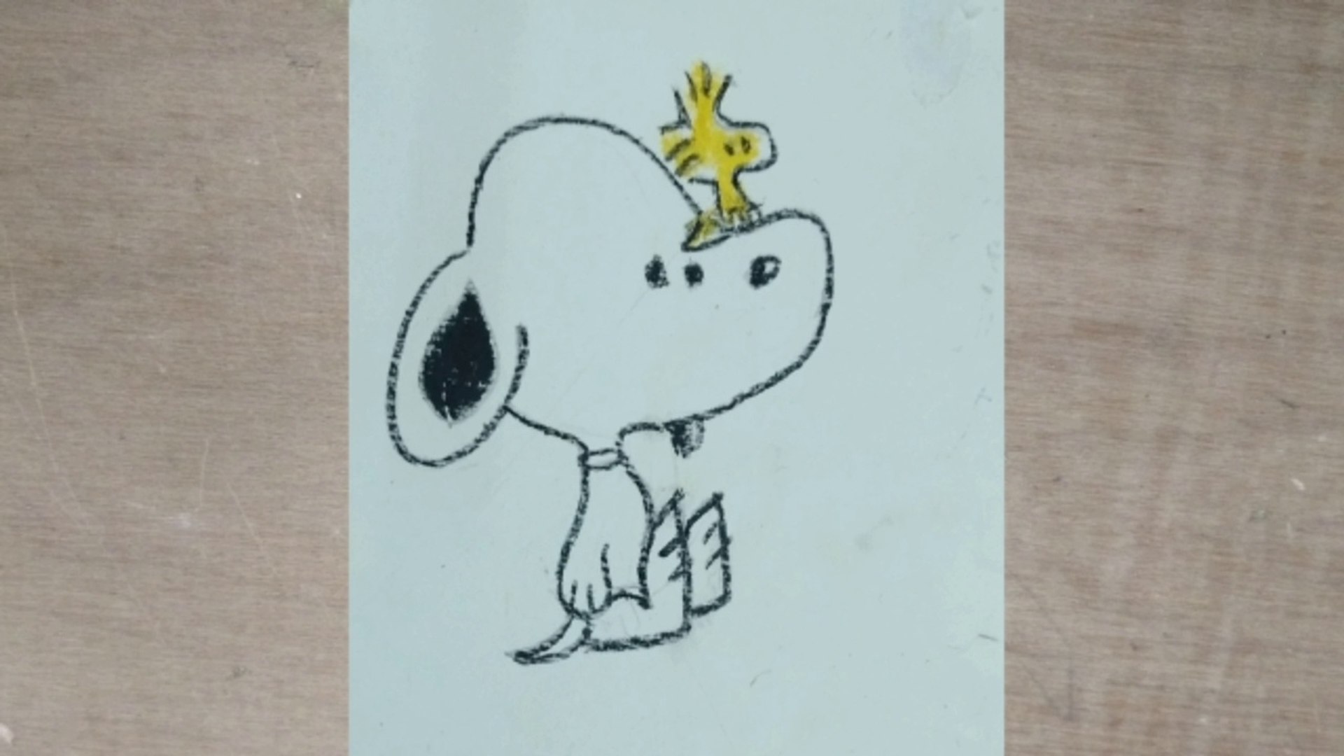 Pencil Drawings Of Snoopy