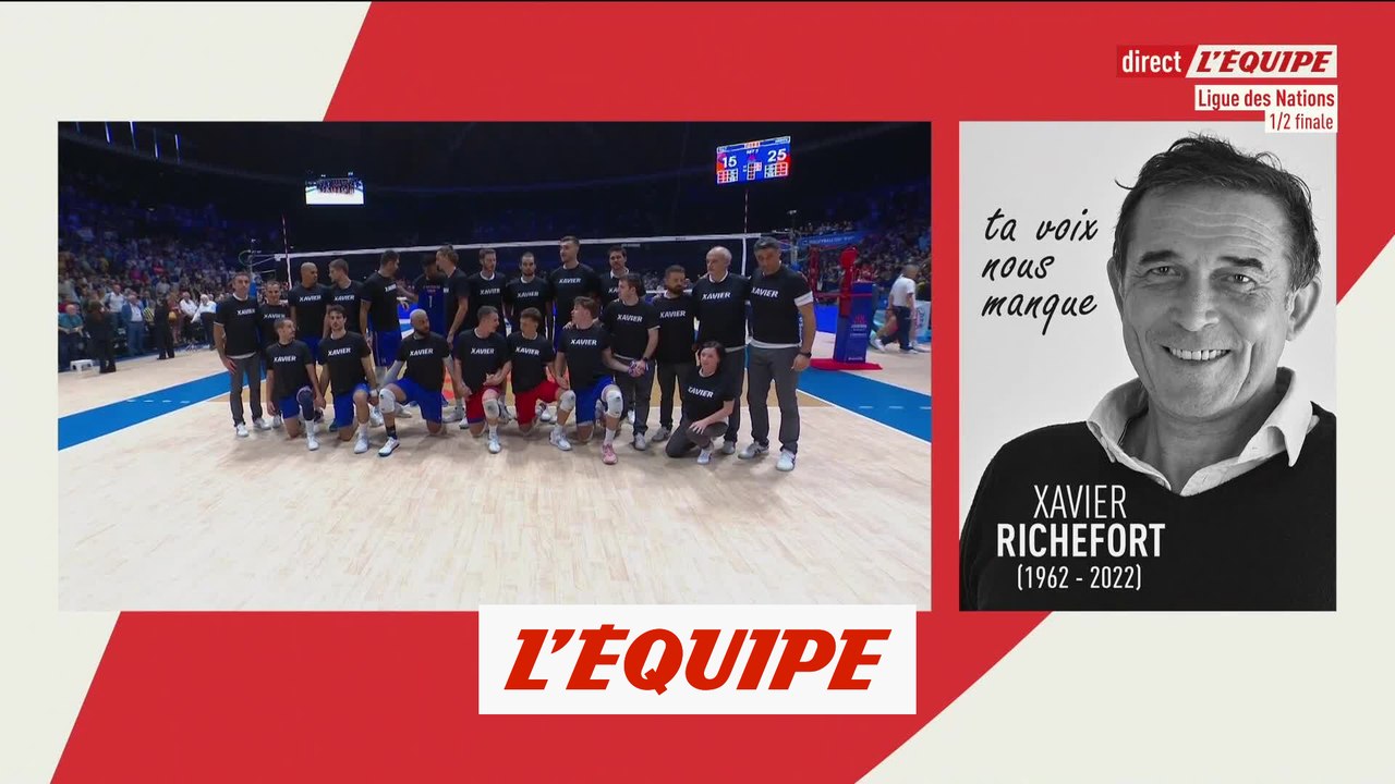 Un supplément d'âme et un hommage à Xavier Richefort - Volley - L. des ...