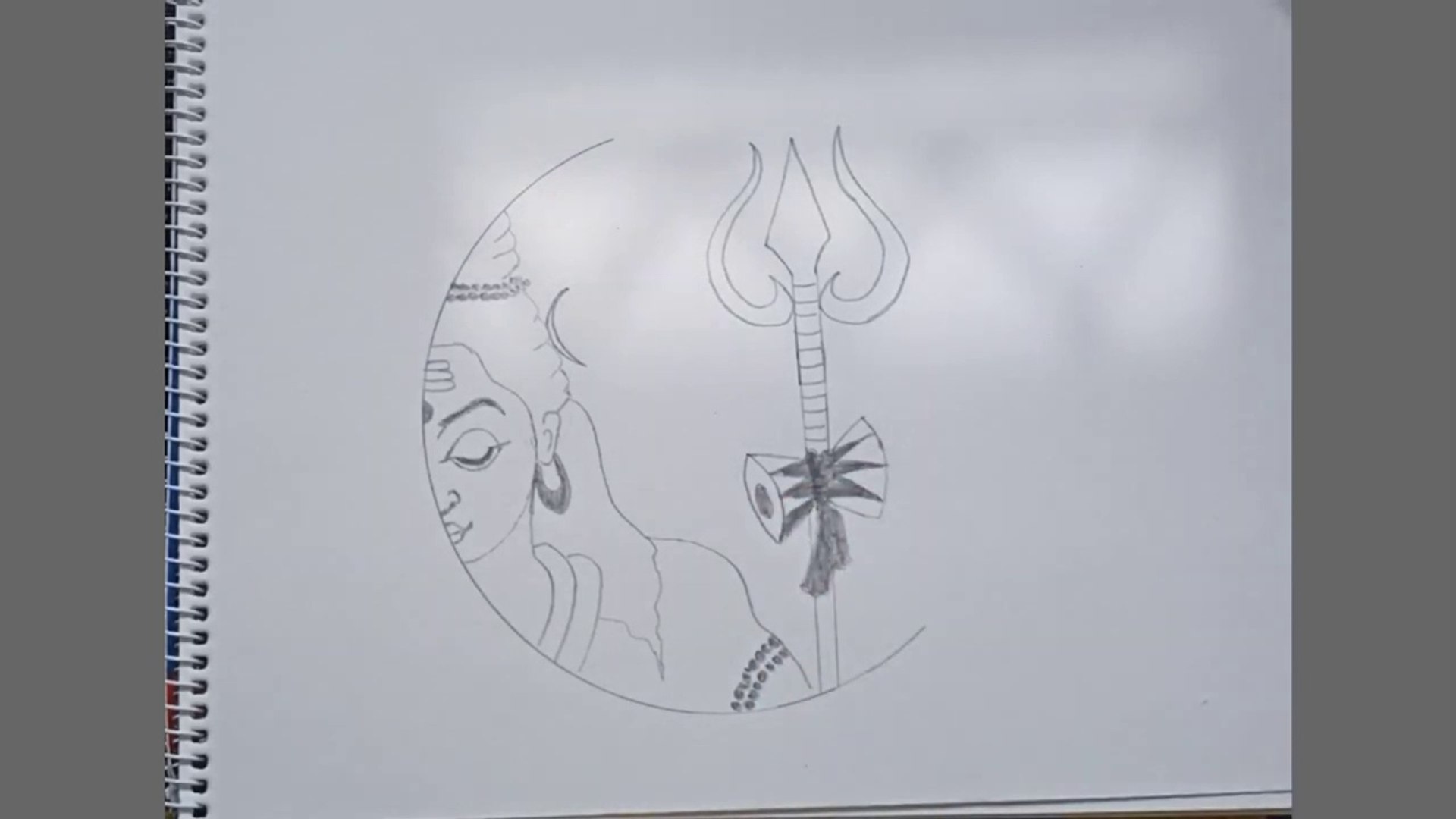 Easy Pencil Drawing Of Lord Shiva