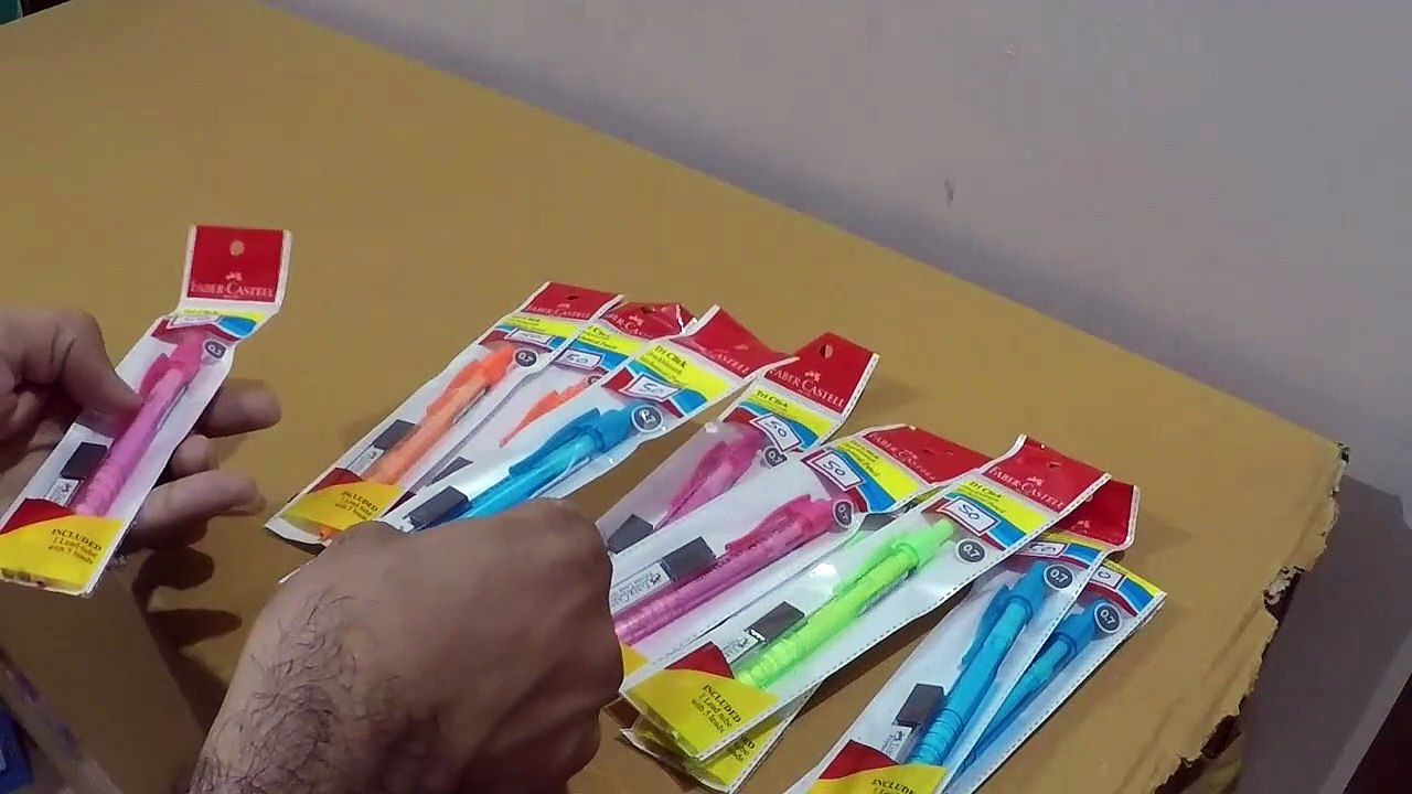 Unboxing and Review of Faber-Castell Tri Click Mechanical Pencil 0.7mm ...
