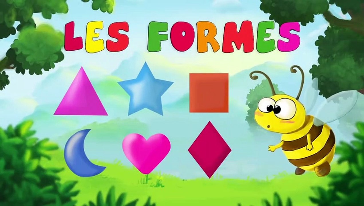 Apprendre les formes à vos enfants! (Français) - Vídeo Dailymotion