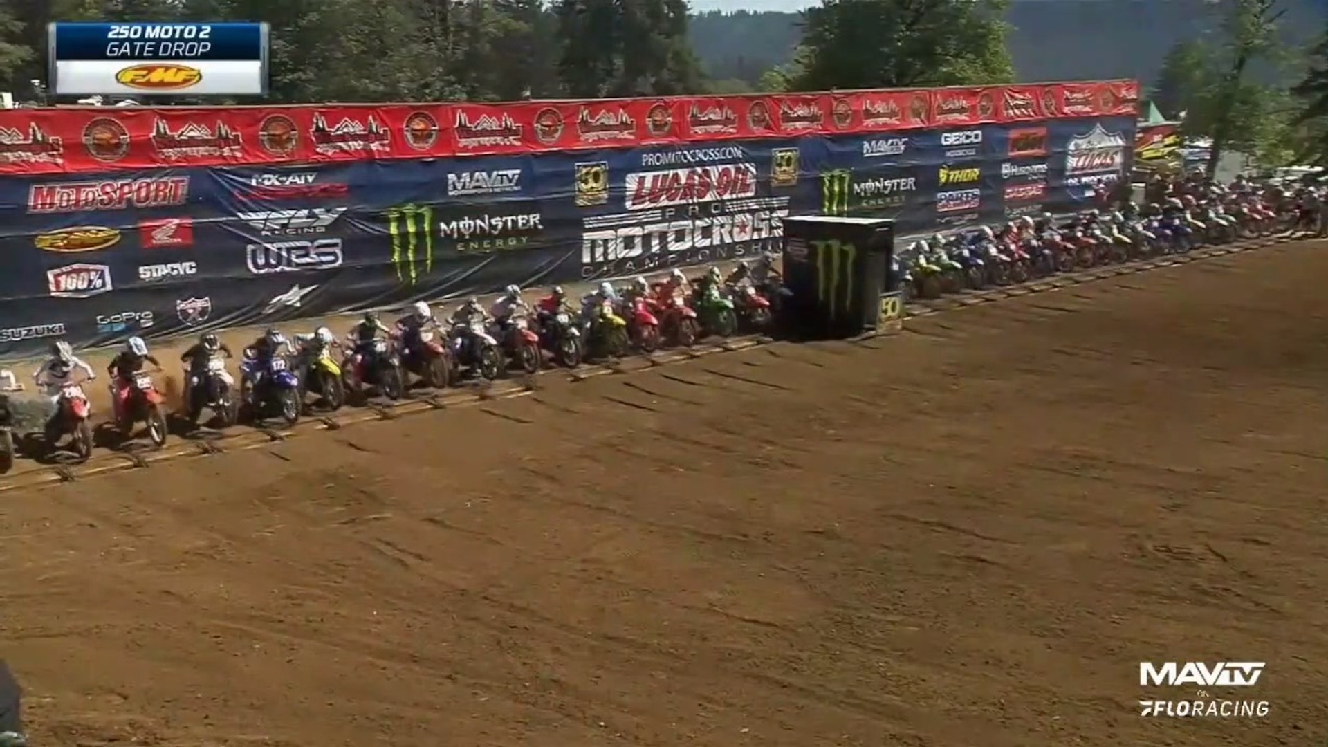 Motocross Starting Gate Wallpaper