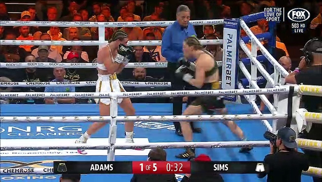 Ashleigh Sims vs Jessica Adams (20-07-2022) Full Fight - video Dailymotion