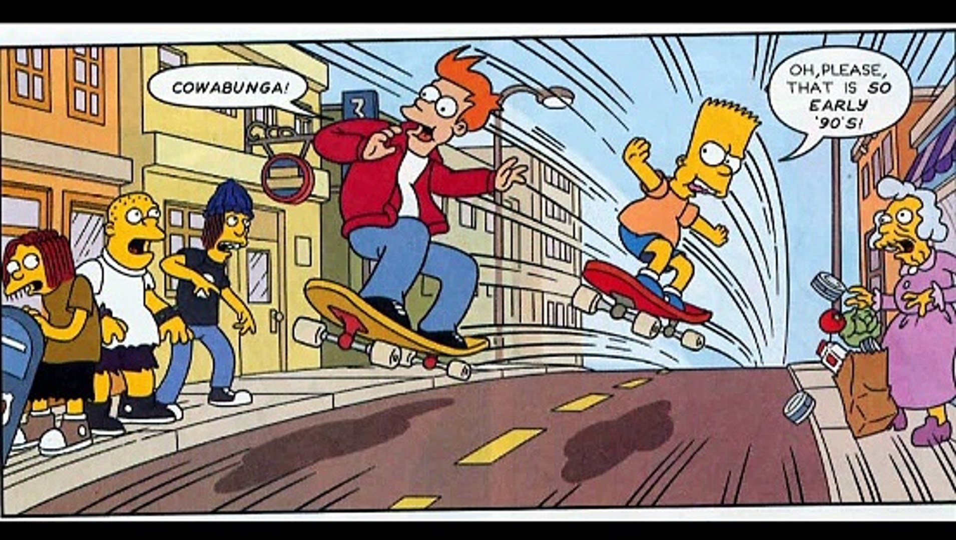 The Simpsons Futurama Crossover