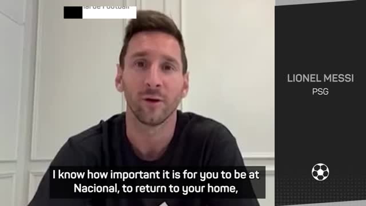 Messi sends Suarez heartfelt good luck message - video Dailymotion