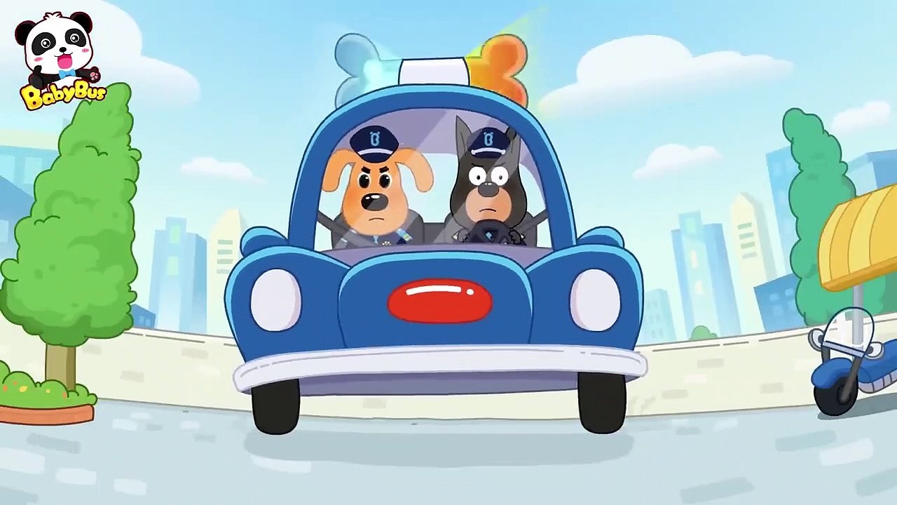 Police Officer and Missing Baby _ Kids Cartoon _ Sheriff Labrador ...