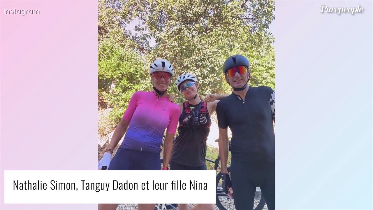 Nathalie Simon mariée à Tanguy : rare photo du couple, en plein bisou ...