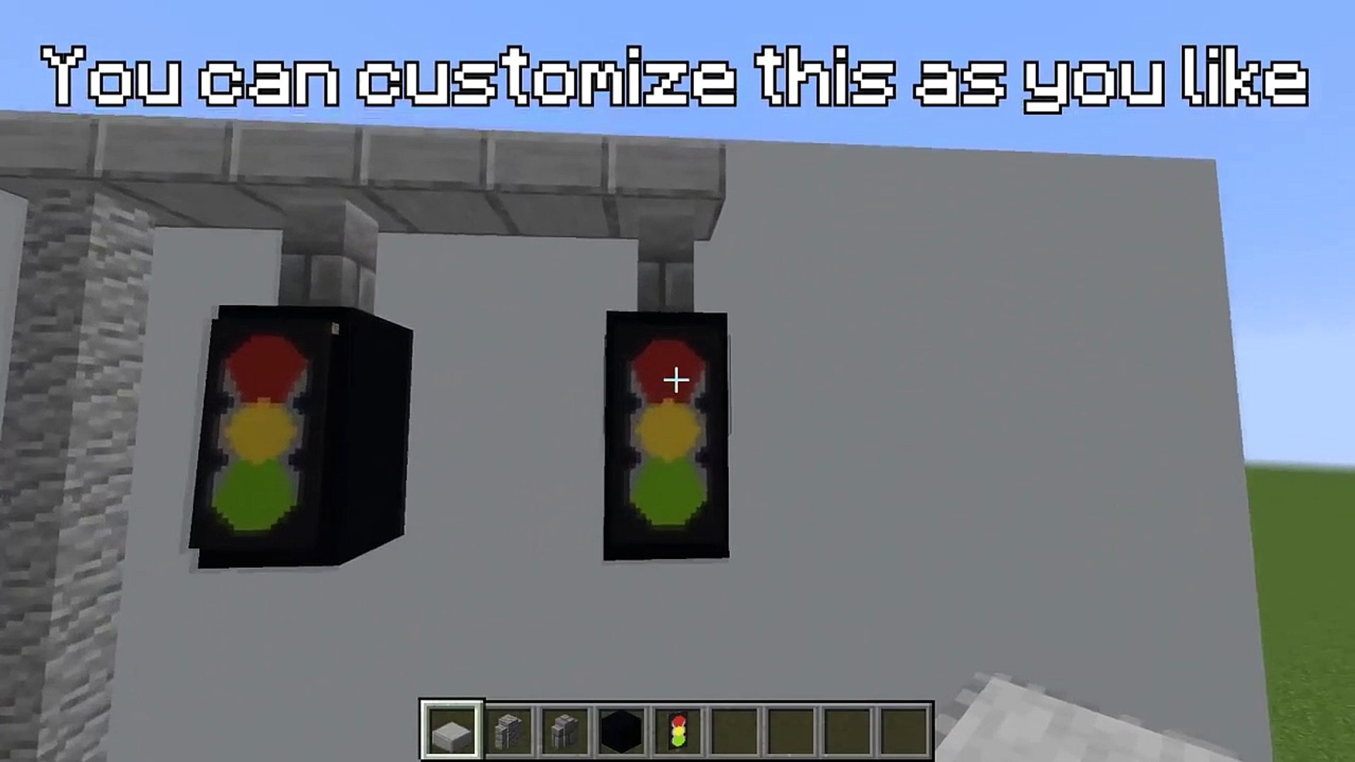 Banner Minecraft Traffic Light How To Make Traffic Lights In Minecraft