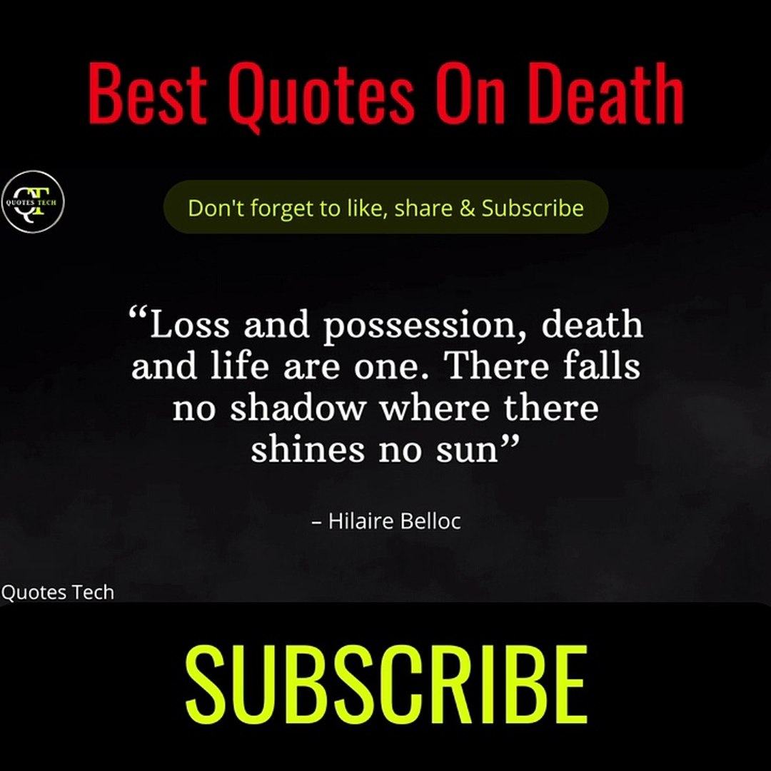 Death Quotes And Sayings For Loved Ones