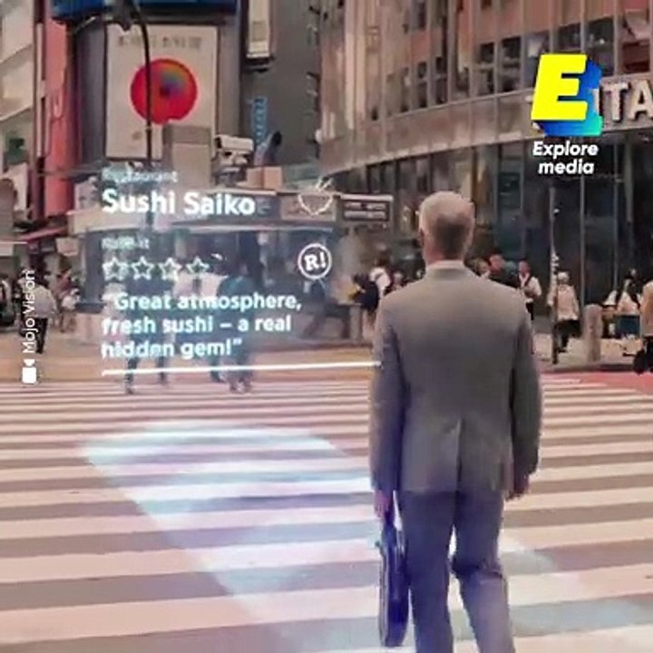 Ces lentilles permettent de voir en réalité augmentée - Vidéo Dailymotion