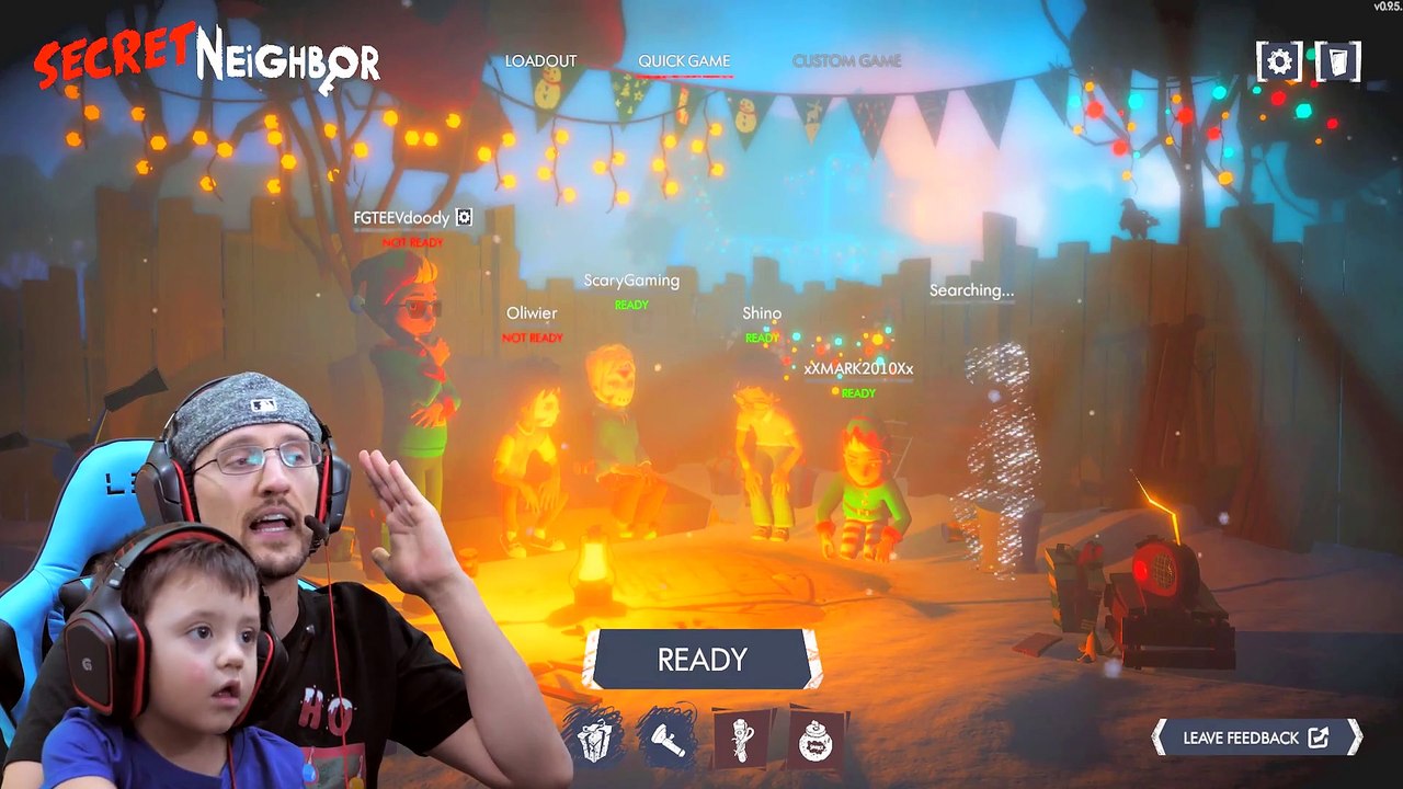 HELLO NEIGHBOR SURPRISE GIFTS!! FGTEEV plays SECRET NEIGHBOR #3 ...