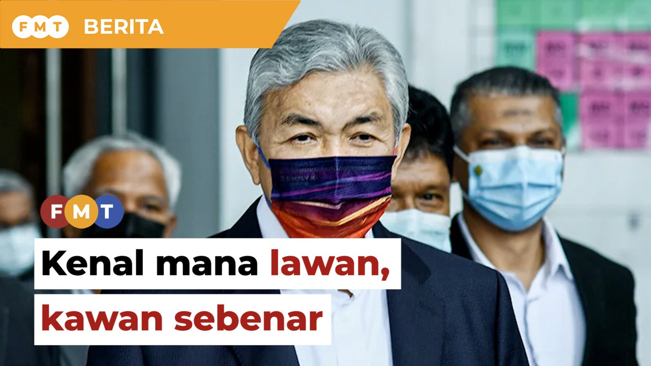 Sabitan Najib: Kita tahu mana lawan, kawan sebenar, kata Zahid - video ...