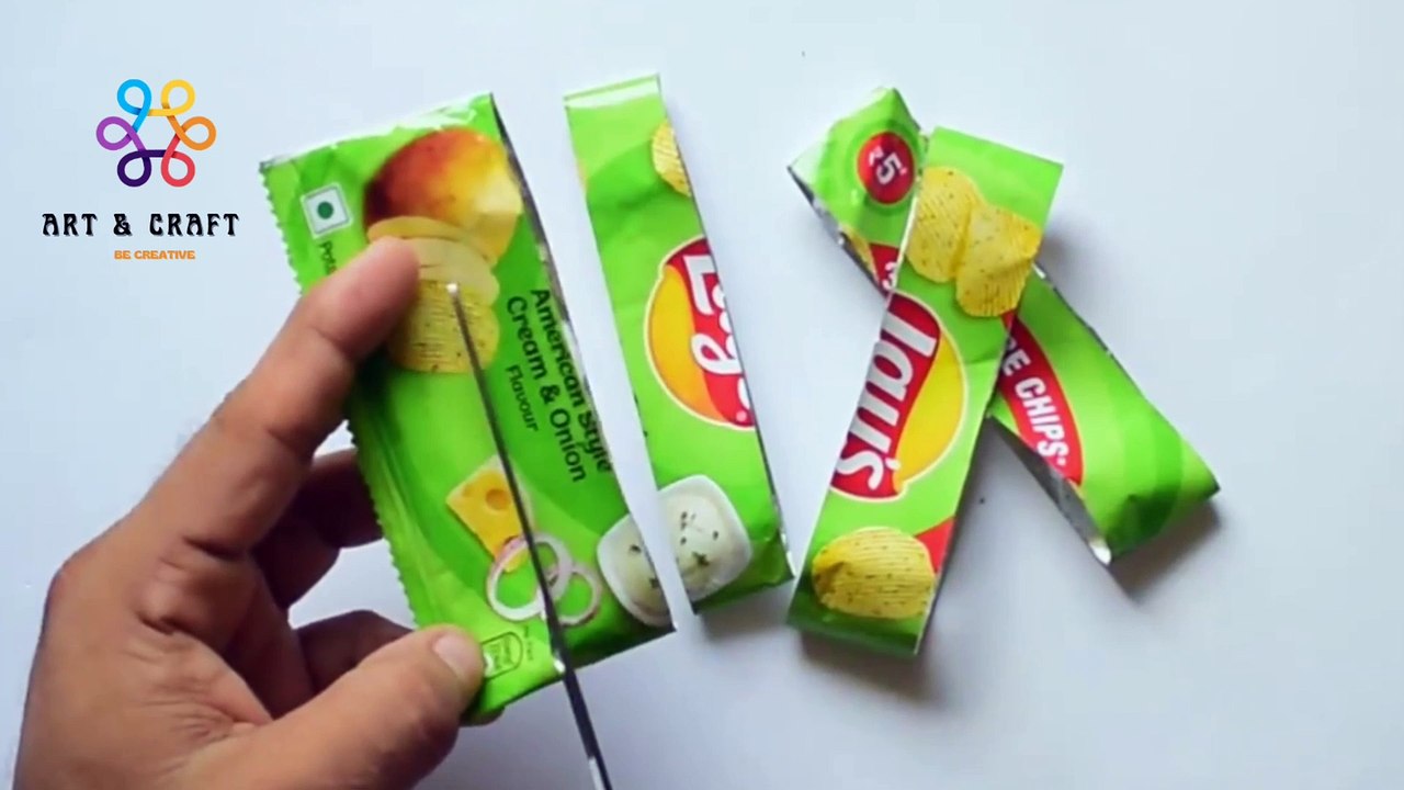 Beautiful Art with Lays chips Wrapper - video Dailymotion