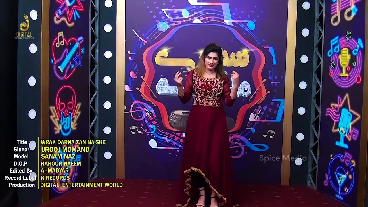 Wrak Darna Zan Na Shi | Sanam Naz | Pashto Hit Song | HD Full Video - video Dailymotion