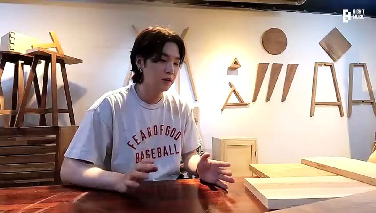 [BTS VLOG] Min Yoongi / SUGA l Wood Working (목공방) VLOG Eng Sub 20 ...