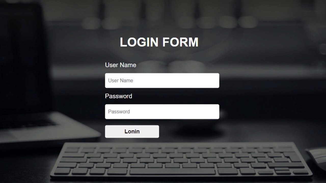How to Create Simple Login Form using only HTML and CSS Sign In Page ...