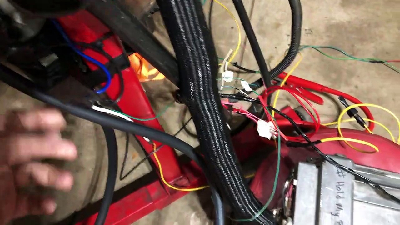 DIY_ LS Engine Stand Startup - Part 3 - Routing_Looming the Wire ...