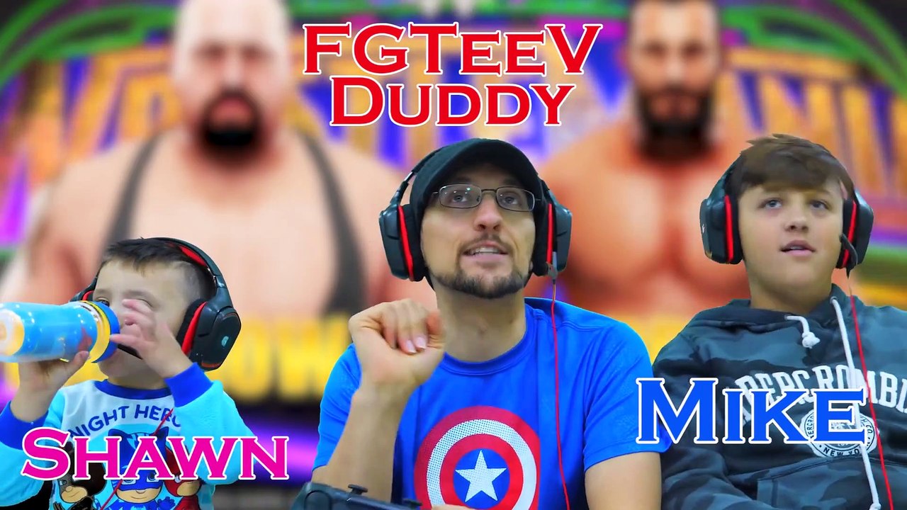 GRANNY WWE WRESTLING! Buff Baldi vs. FGTeeV Family Tag Team (Bendy ...