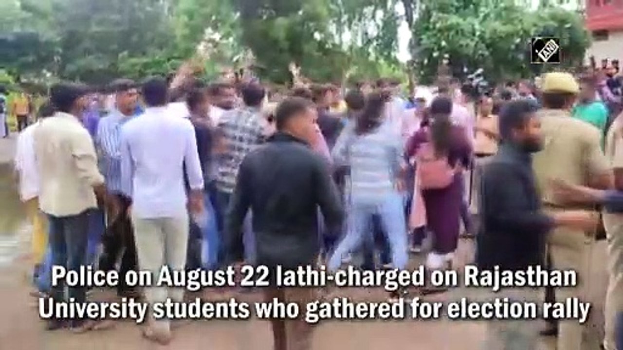 Rajasthan: Police ‘lathi-charge’ on students gathered without ...