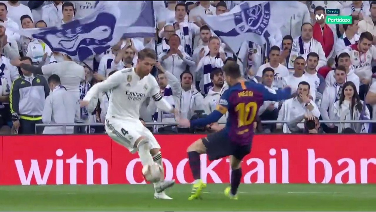 Sergio Ramos fouls Lionel Messi Realmadrid vs Barcelona - video Dailymotion