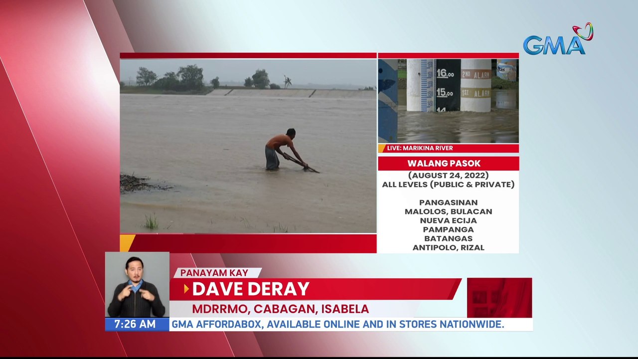 Panayam kay Dave Deray, MDRRMO, Cabagan, Isabela (August 24, 2022) | UB ...
