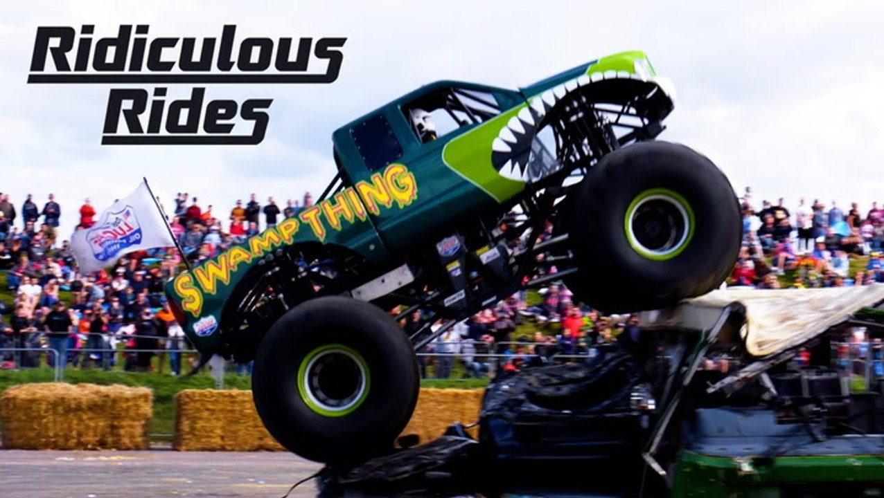 Swamp Thing - The 11ft Monster Truck Beast | RIDICULOUS RIDES - video ...