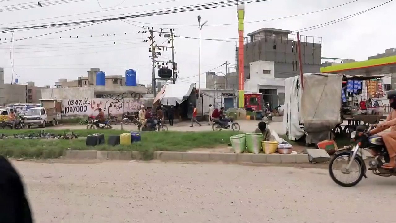 Karachi Korangi. Pakistan largest industrial area. Country loses ...