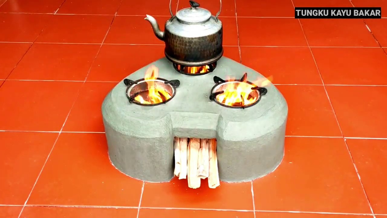 Tungku kayu bakar 46 || How to make firewood stove - Video Dailymotion