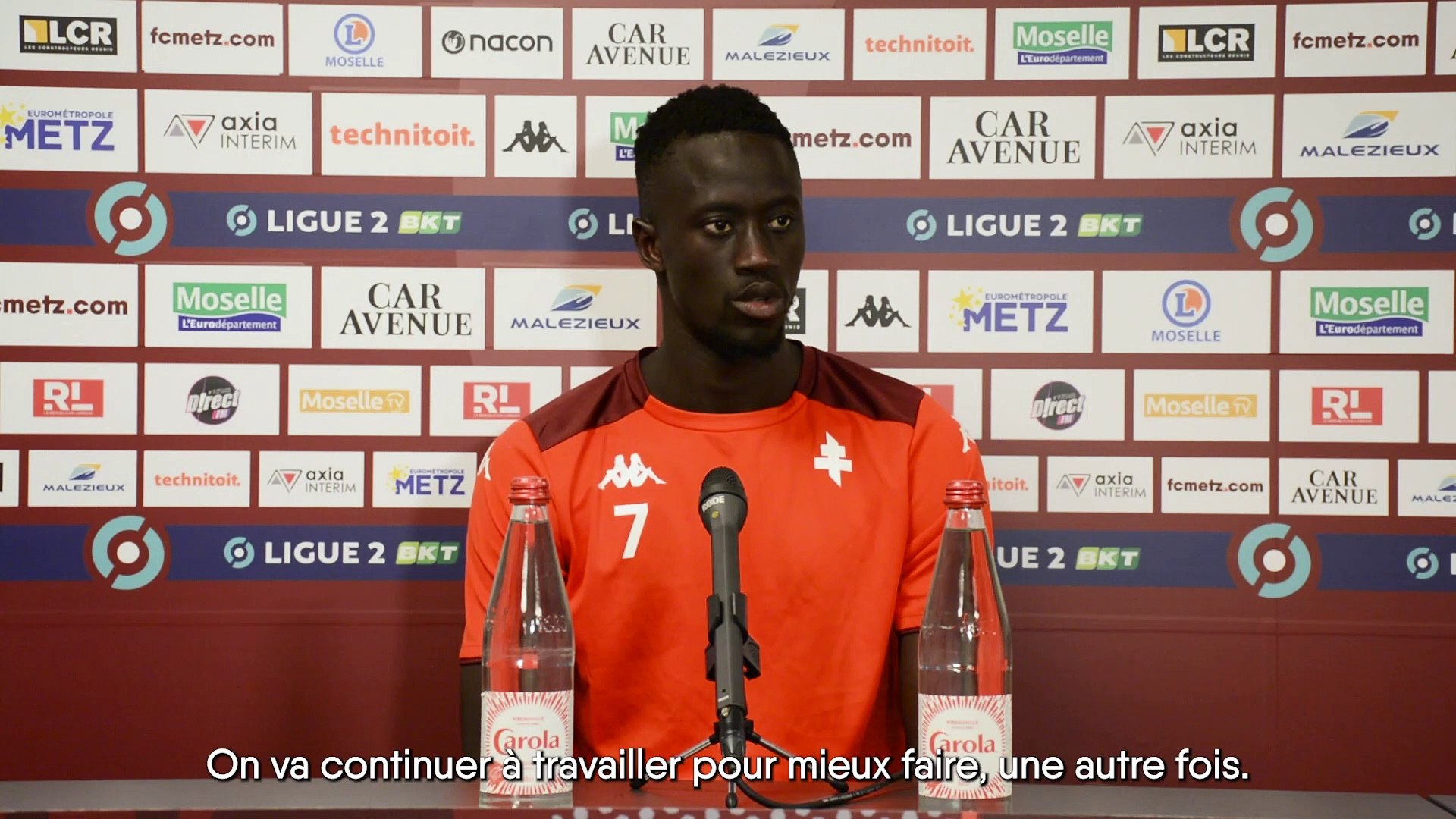 Ibrahima Niane : "Se concentrer sur notre saison"