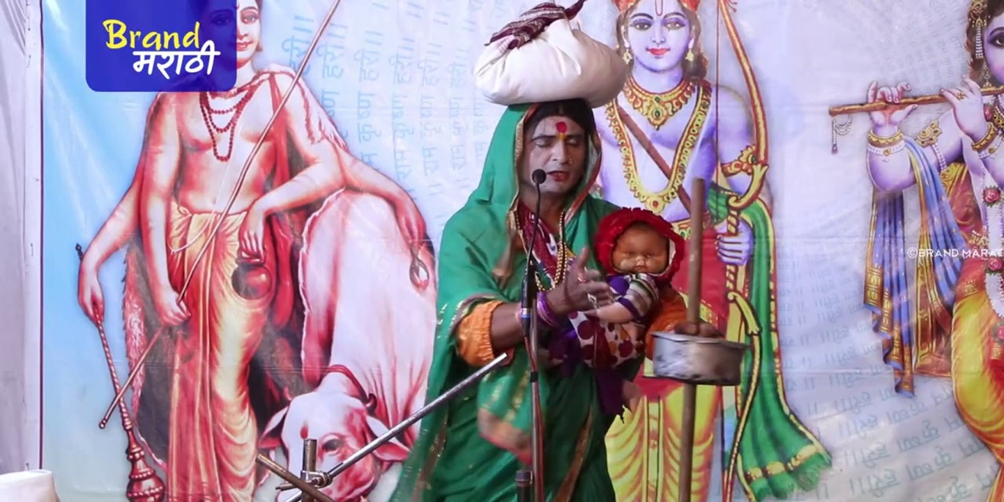 _ विनोदी भारुड _ संतोष महाराज पुजारी _ Santosh Pujari _ Marathi Bharud ...