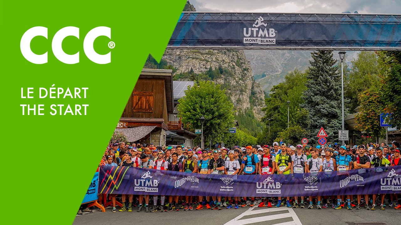 UTMB Mont-Blanc 2022 - CCC : the start / le départ - Vidéo Dailymotion