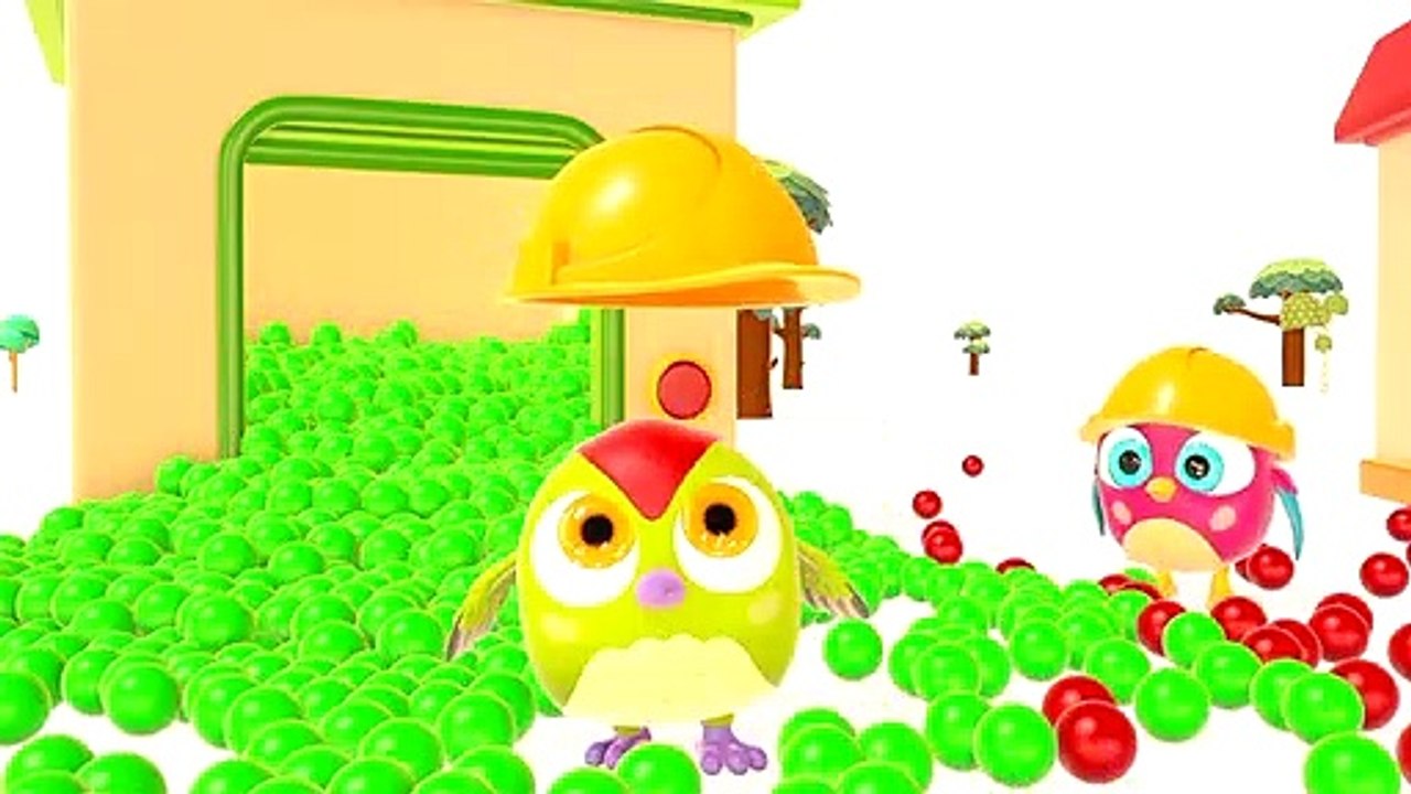@Hop Hop the Owl & the house. Cartoons for babies. Learn colors with ...