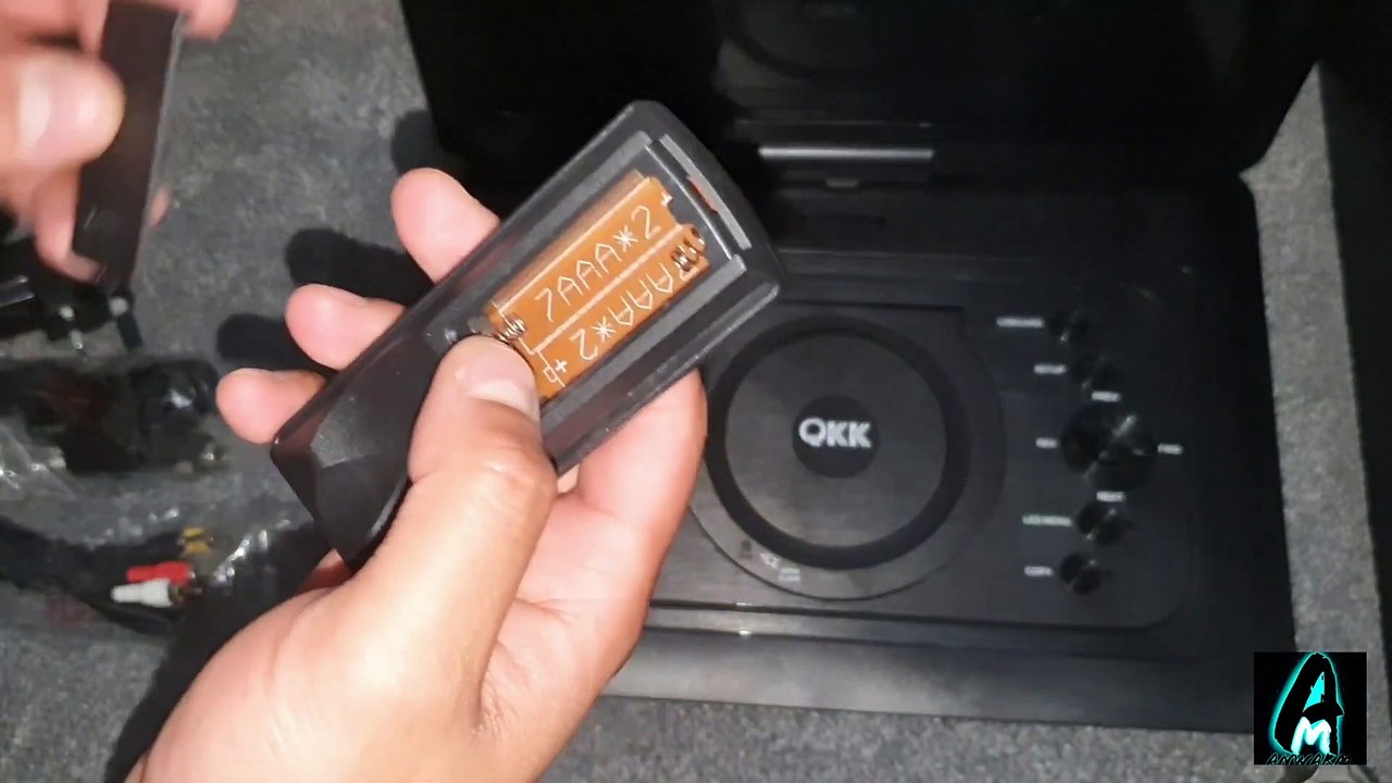 QKK Portable DVD Player DP14 (Review) - video Dailymotion