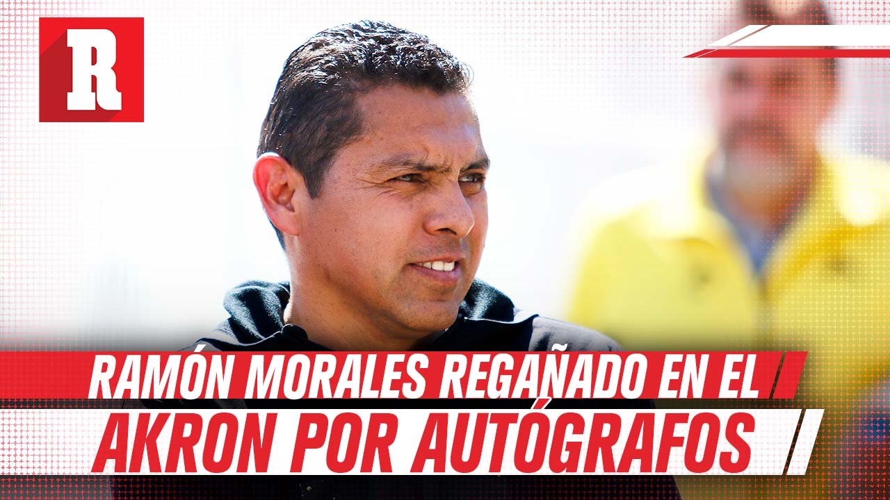 Ramón Morales es regañado por autoridades por dar autógrafos - Vídeo ...