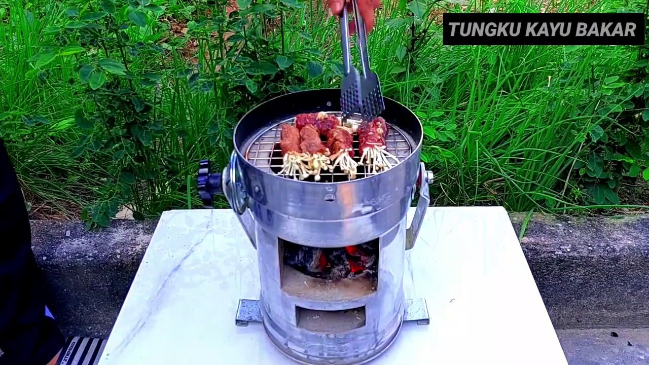 Tungku kayu bakar 56 !! how to make firewood stove - Video Dailymotion