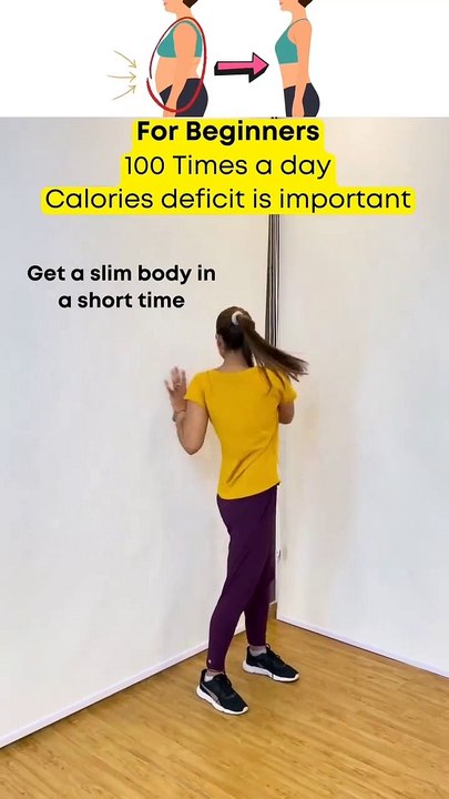 How to get slim body at home in 1 week - video Dailymotion
