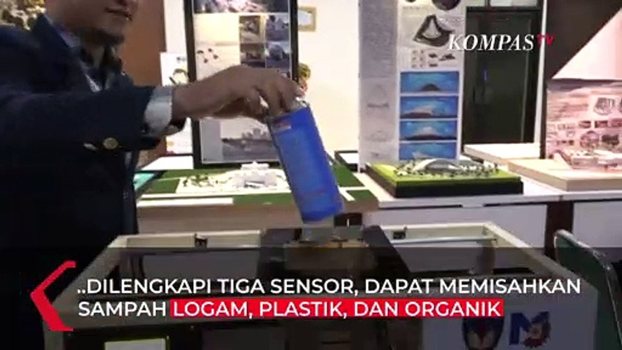 Canggih! Sekelompok Mahasiswa Ciptakan Alat Pemisah Sampah Otomatis ...
