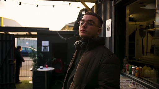 Protagonist talks about his work