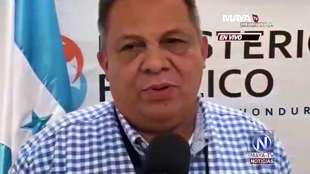 Elvis Guzmán portavoz del Ministerio Público zona norte sobre el ...