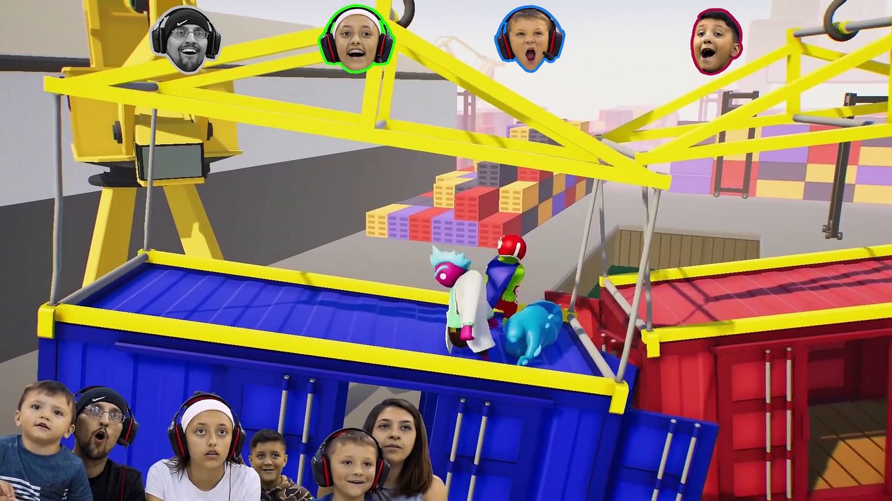 GANG BEASTS! Funny Punching Game! (FGTEEV Family Multiplayer) - video ...