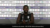 Conférence de presse - ASC-GF38: Abdourahmane Barry