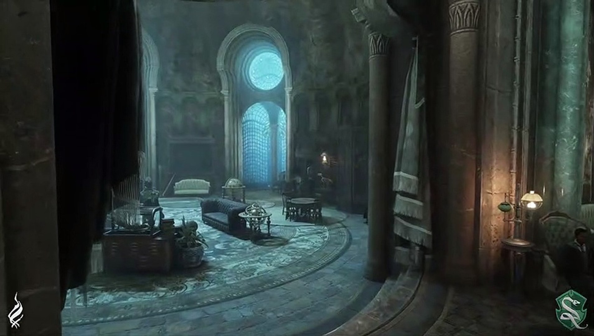 Harry Potter Slytherin Common Room