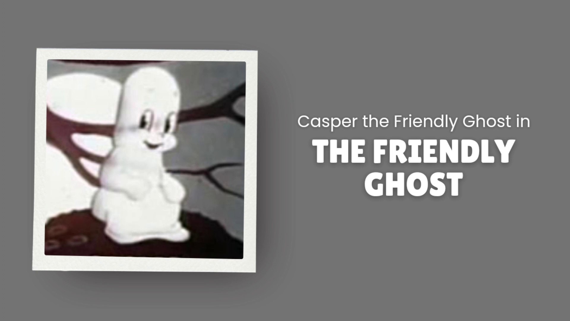 Casper The Friendly Ghost 1959